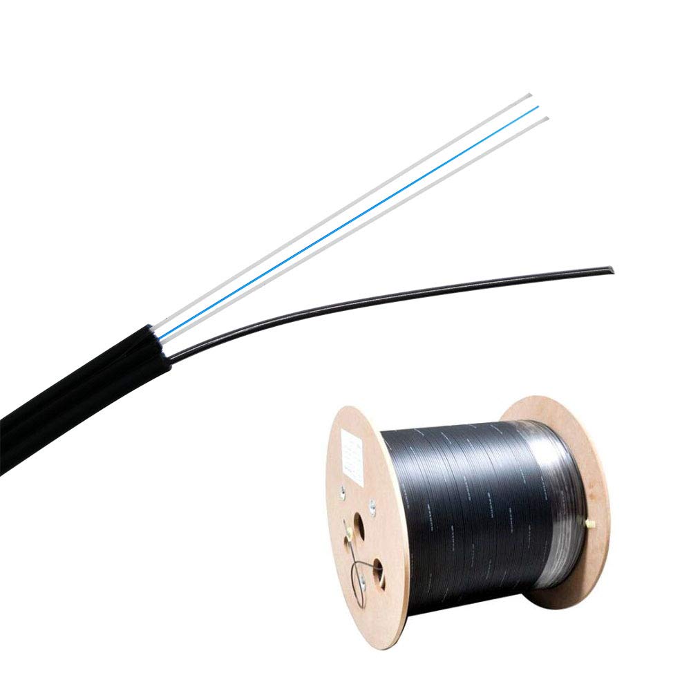 FTTH Outdoor Optical Fiber Drop Cable 1 Core Single Mode, G657A1, LSZH ...